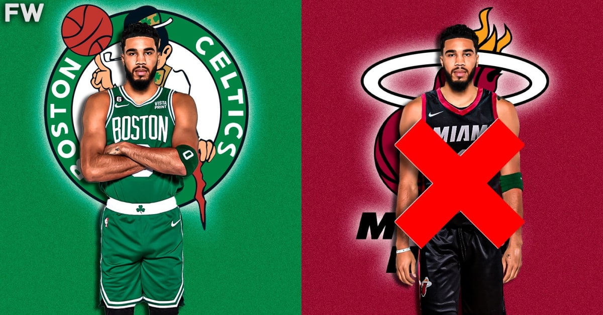 Jayson Tatum Shuts Down Fan Who Tried To Recruit Him To Miami Heat ... Jayson Tatum Shuts Down Fan Who Tried To Recruit Him To Miami Heat ...