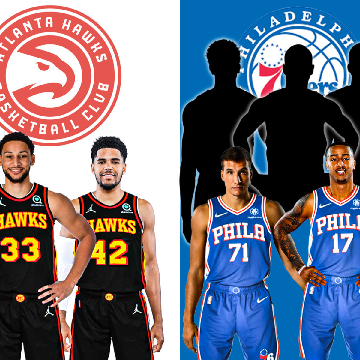 NBA Rumors Sixers Offered Ben Simmons And Tobias Harris To Hawks For John Collins Bogdan Bogdanovic And Three First Round Picks Fadeaway World
