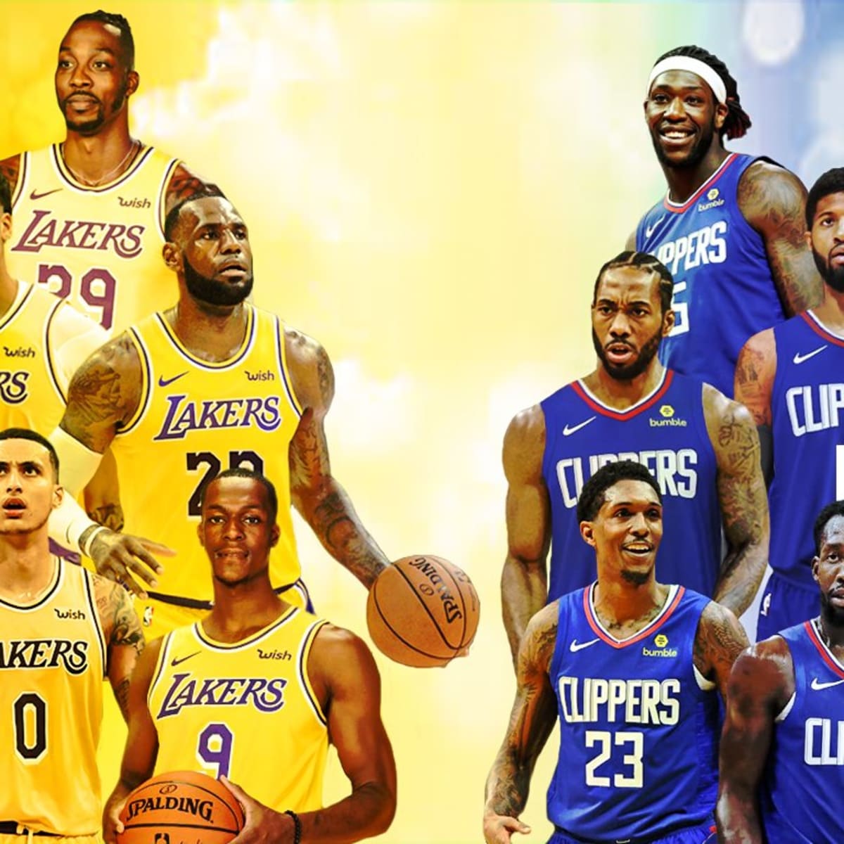 The Full Comparison Los Angeles Lakers vs. Los Angeles Clippers Fadeaway World