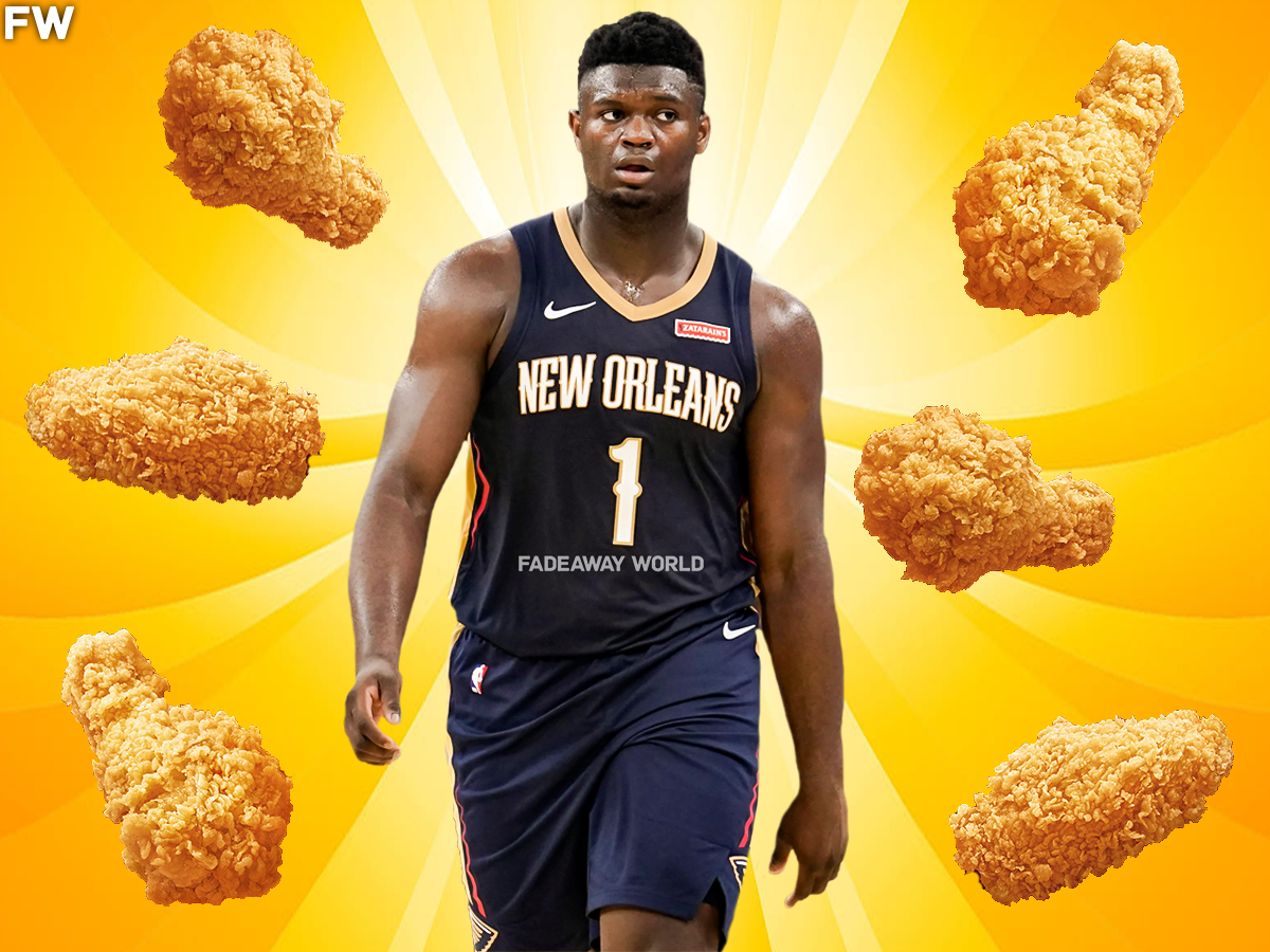 TNT Does Zion Williamson Dirty After A Fan Threw A Chicken Wing On The ... TNT Does Zion Williamson Dirty After A Fan Threw A Chicken Wing On The ...