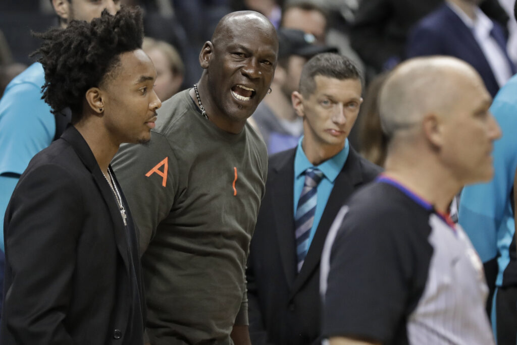 Michael Jordan Smacked Malik Monk For Getting A Technical Foul After ...