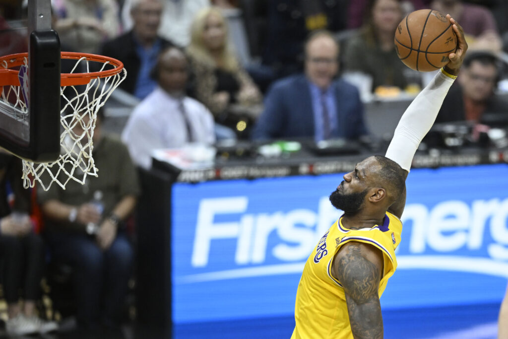 LeBron James Discusses Monster Poster Dunk Over Former Championship ...