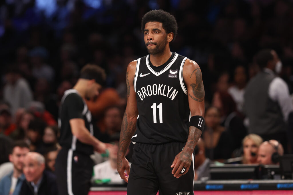 Kyrie Irving Sneakily Showed Celtic Fans Two Middle Fingers During The ...