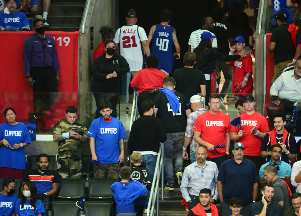 LA Clippers Fans Got Into A Fight After Watching Team Slump To 6th ...