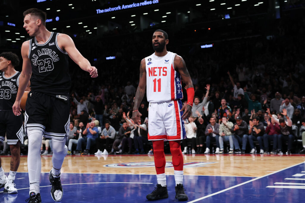 Brooklyn Nets Owner Reacts To Kyrie Irving's Putback Dunk, And NBA Fans ...