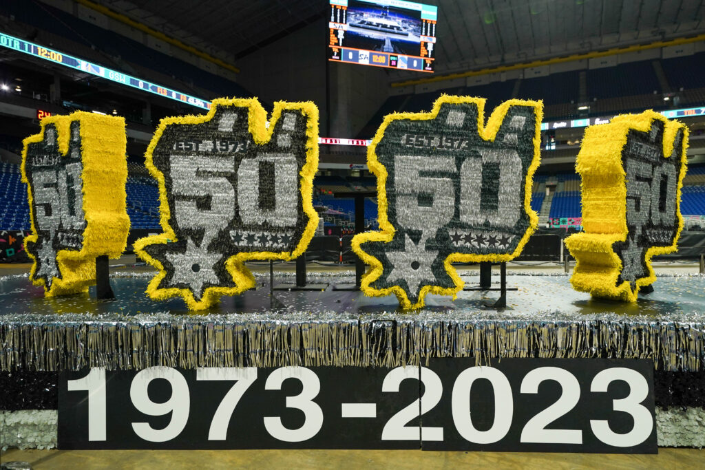 San Antonio Spurs' 50th Anniversary Game Breaks NBA'S Single-Game ...