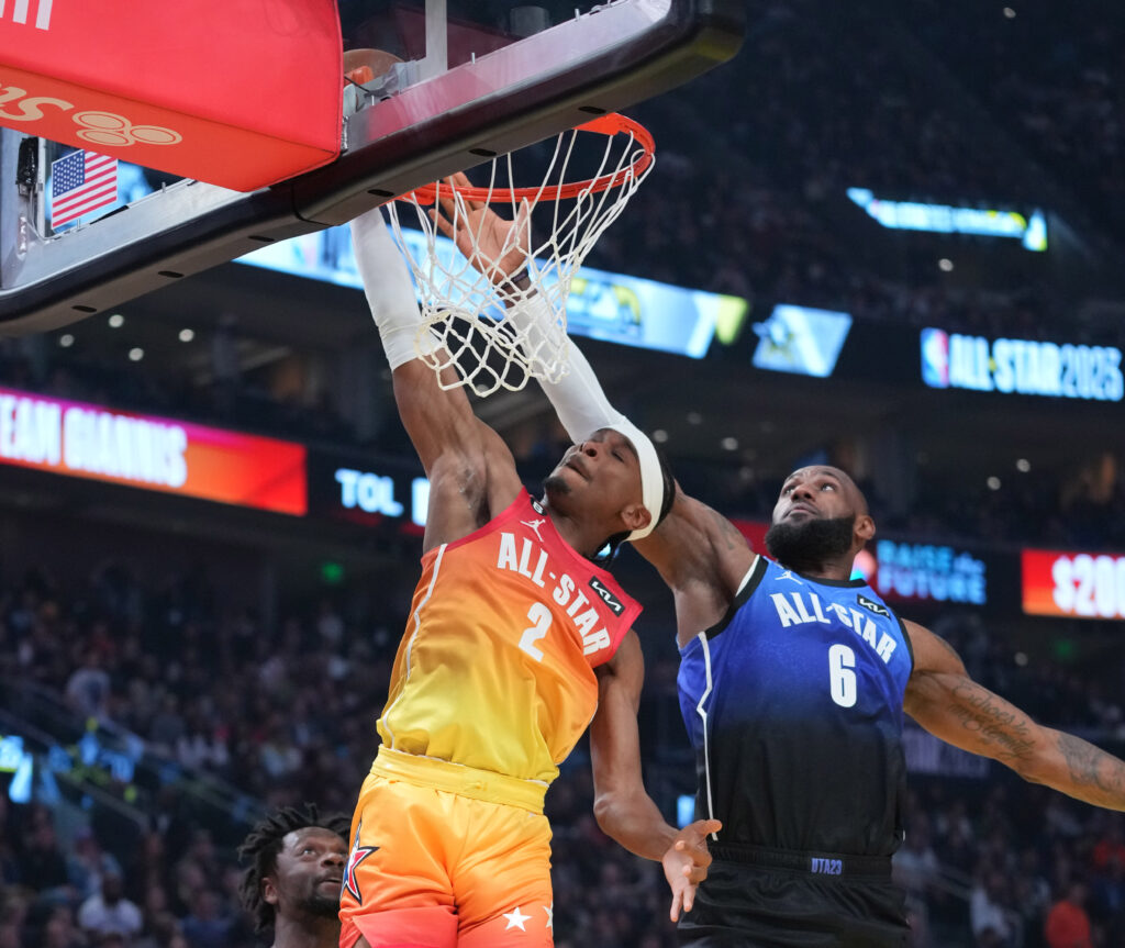 Shai Gilgeous-Alexander Responds To LeBron James Blocking His Dunk: "I ...