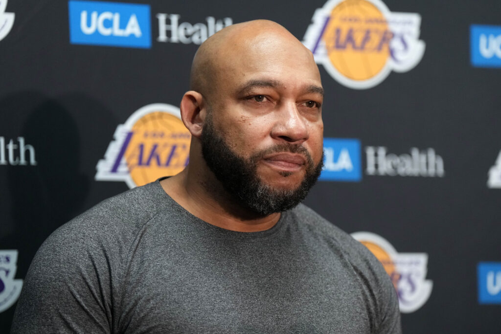 Darvin Ham On The Lakers’ Defense Against Kyrie Irving In The Clutch ...