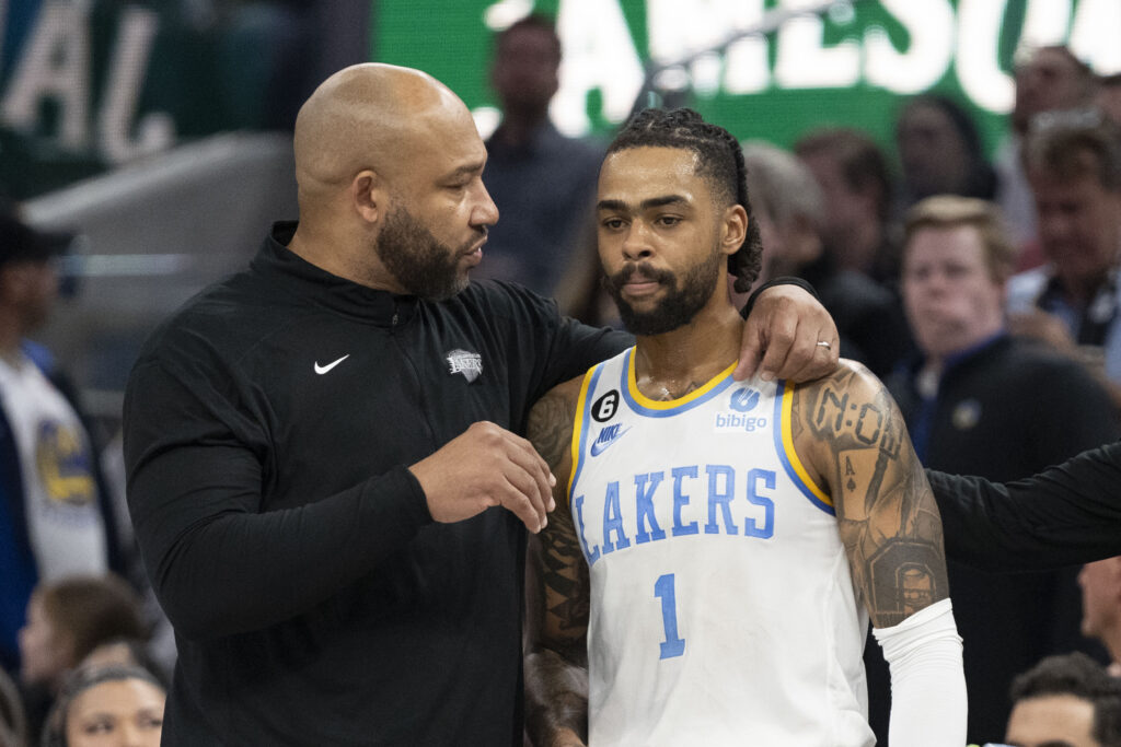 D'Angelo Russell And Darvin Ham Clashed Over Lakers Problems During Film Session In January ...