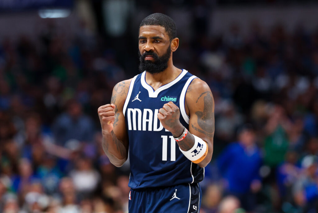 Kyrie Irving Reacts To His Incredible Game-Winning Hook Shot Against ...