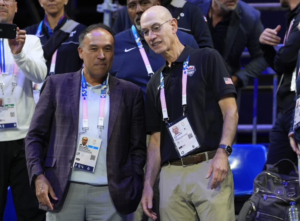 Adam Silver And Mark Tatum On The Growth Of Basketball Internationally ...