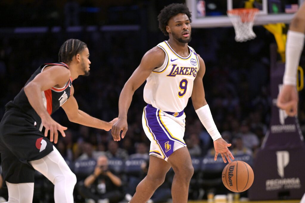 Bronny James' Jersey Sales Reportedly Cross 500K Units, Generate Over ...