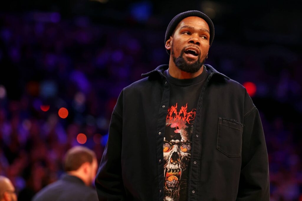 Kay Adams Openly Flirts With Kevin Durant On Her Show - Fadeaway World