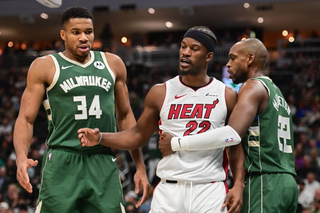 Jimmy Butler Teams Up With Damian Lillard And Giannis Antetokounmpo In ...