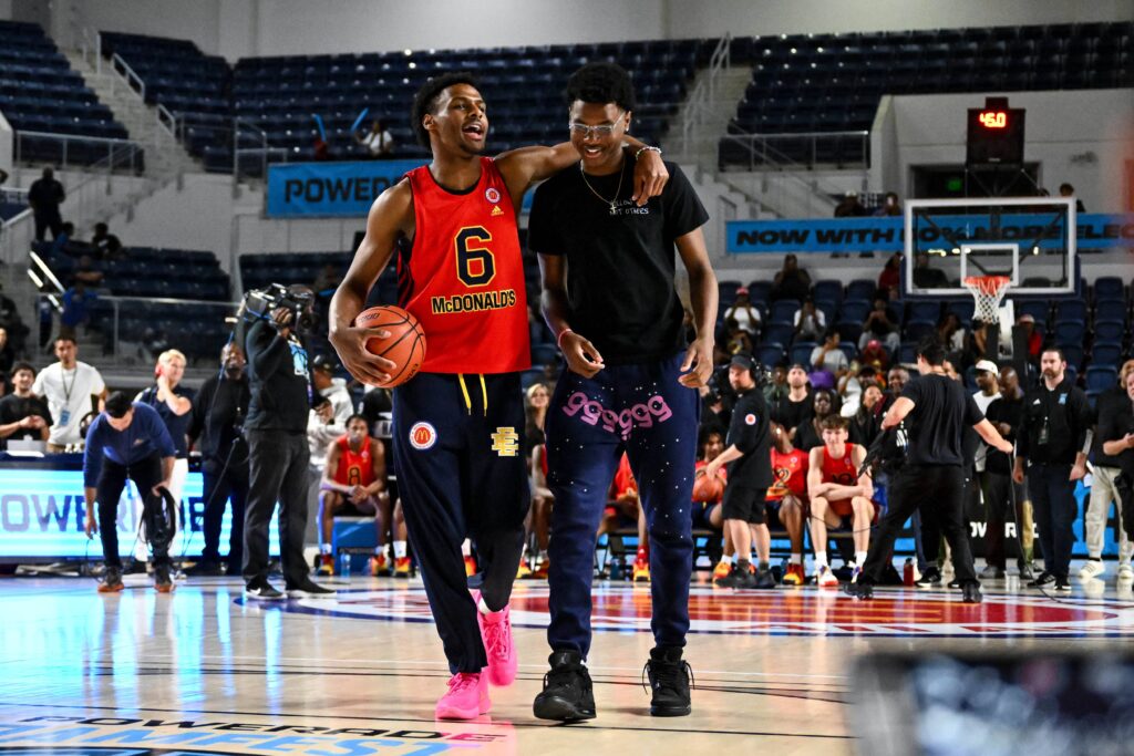 Bryce James Doesn't Believe He Has Bragging Rights Over Bronny Despite ...