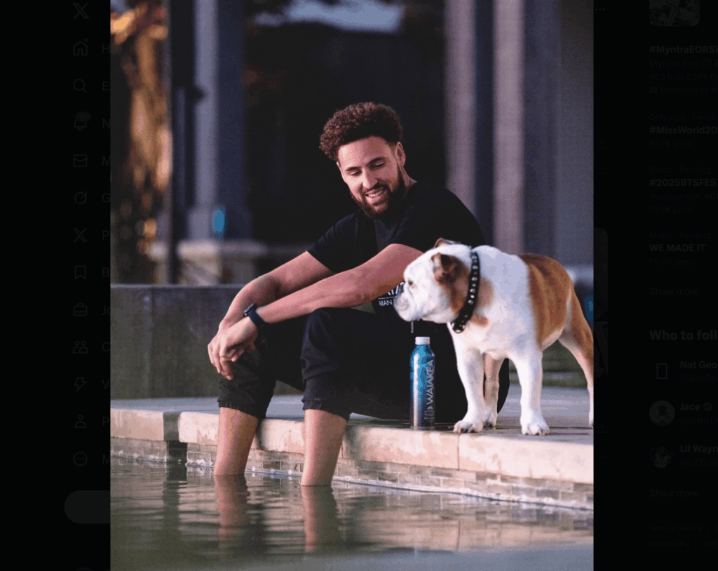 Klay Thompson Mourns Loss Of His Beloved Pet Rocco: “A Great Dynasty ...