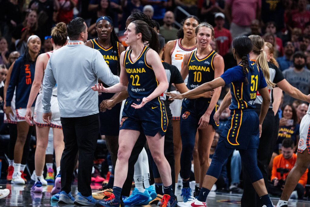 New Video Shows How Caitlin Clark Gets Hit During Game, Fever Teammate ...
