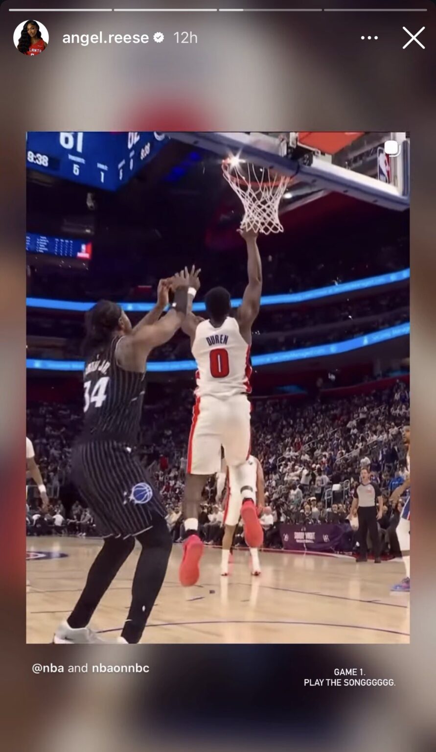 Angel Reese Goes Viral For Sharing Boyfriend Wendell Carter Jr's Dunk ...