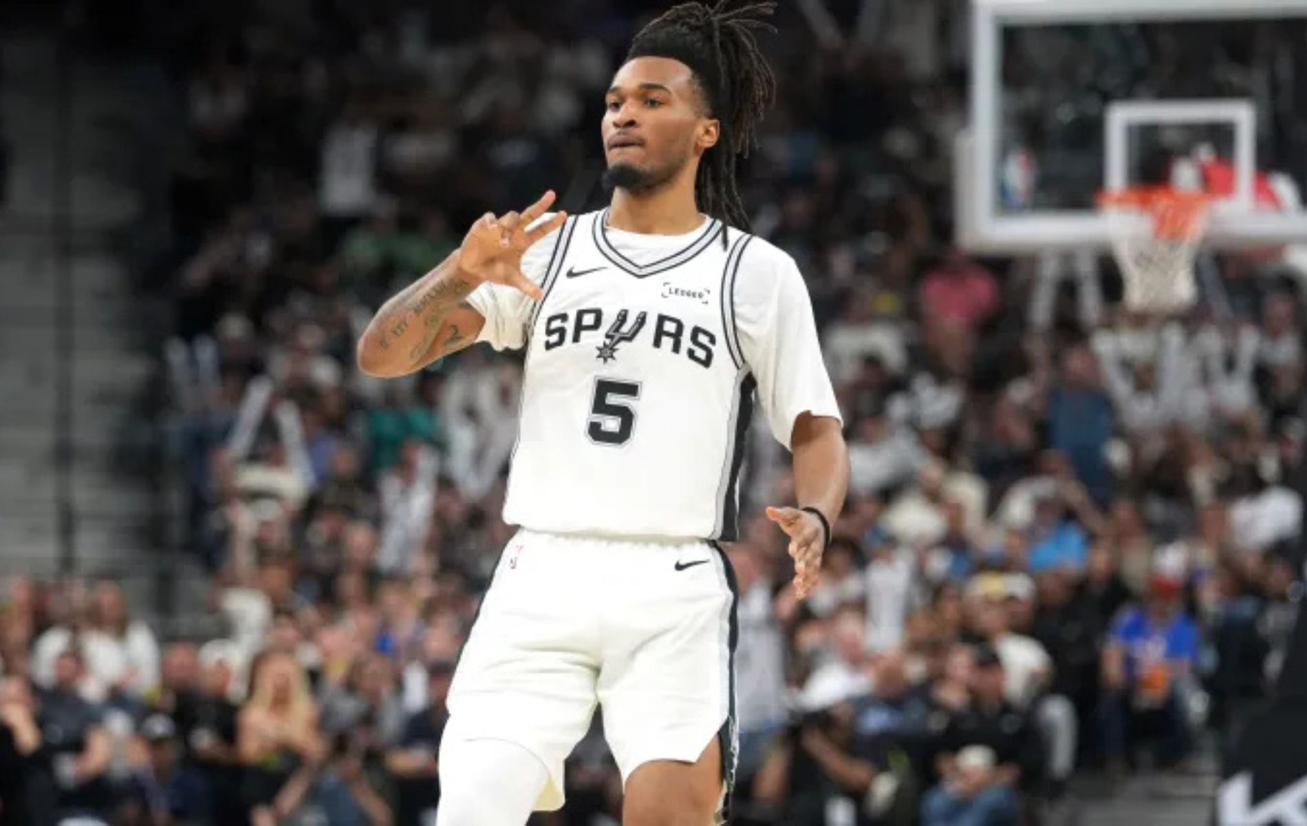Stephon Castle Says Spurs Are Better Than The Knicks Despite Game 1 Loss